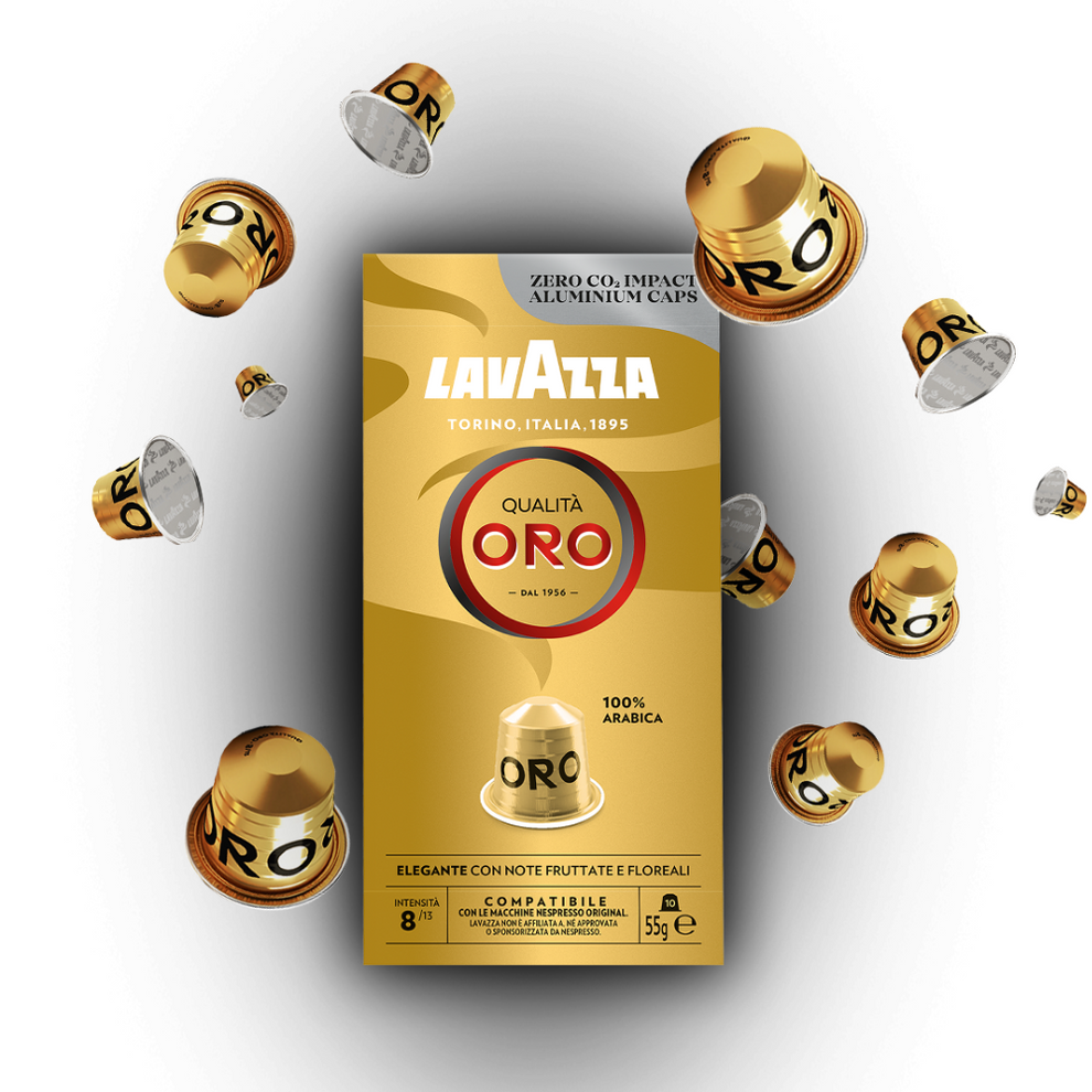 Lavazza Qualità Oro Nespresso Compatible Coffee Capsules – My Coffee ...